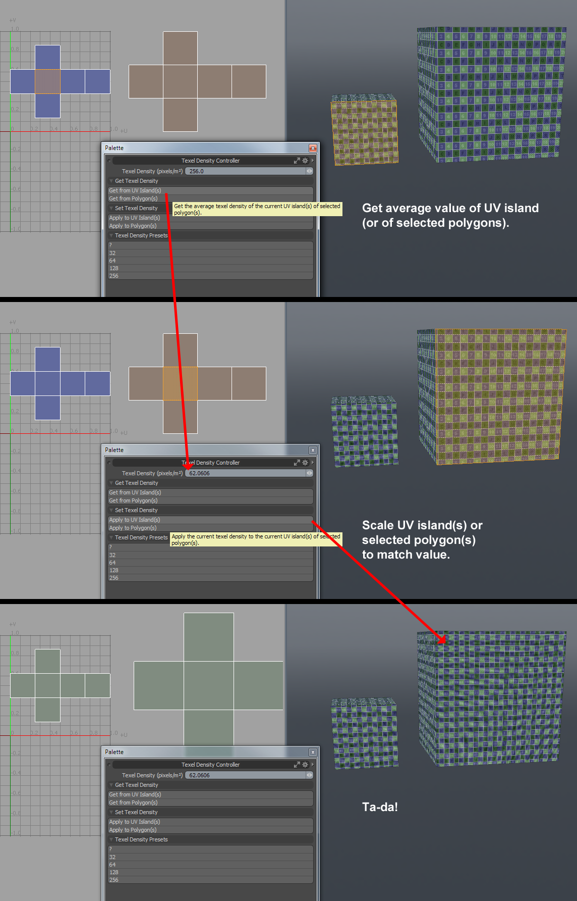 The Foundry Community :: Forums :: Controlling Texel Density
